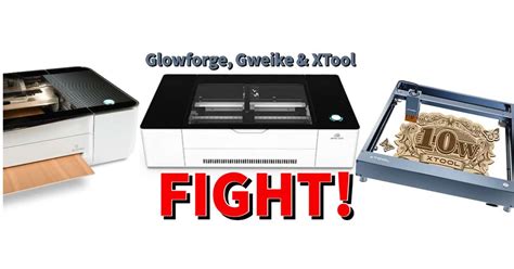 Xtool D1 Pro Gweike Cloud Vs Glowforge Laser Cutters