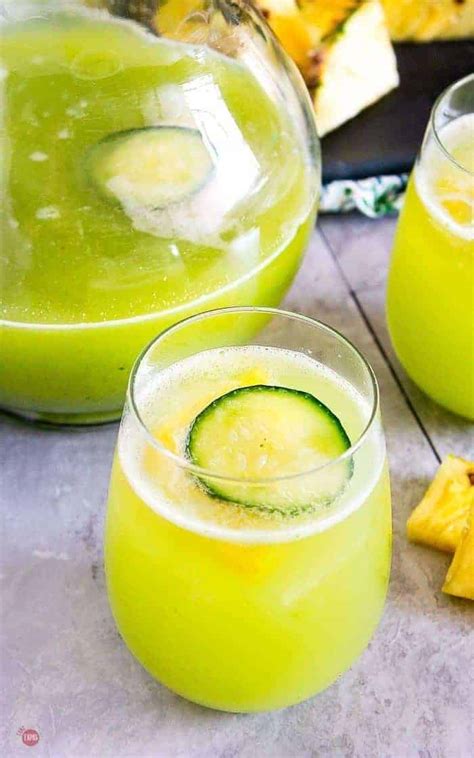 Easy Pineapple Rum Punch Refreshing Take Two Tapas