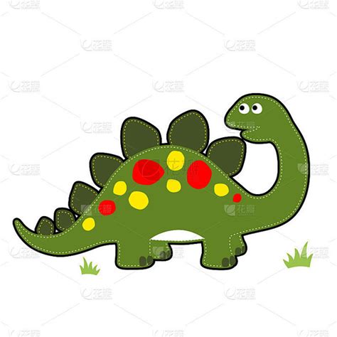 剑龙矢量卡通插图