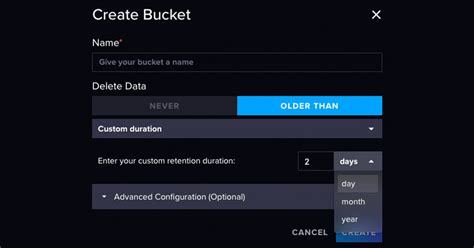 Product Update Custom Data Retention Periods For Buckets Made Easy Influxdata