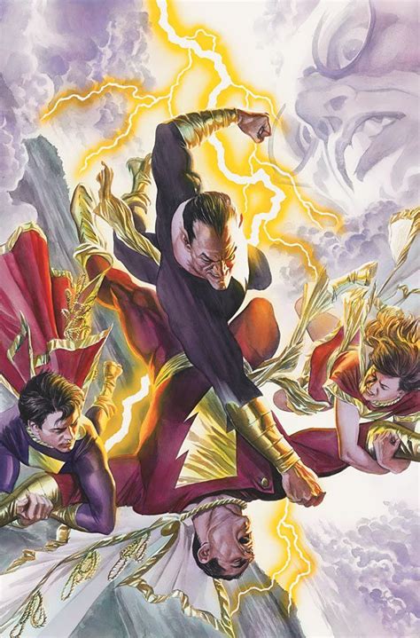 Justice 9 By Alex Ross Captain Marvel Shazam Alex Ross Dc Comics
