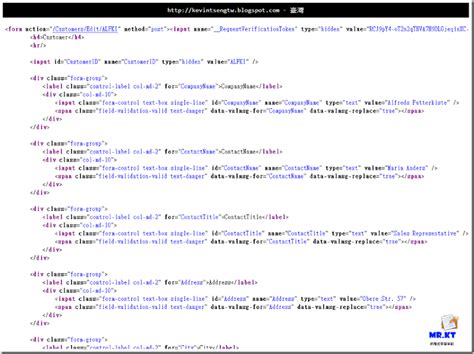 Mrkt 的程式學習筆記 初學 Aspnet Mvc 藉由 Scaffold 認識 Crud 的操作
