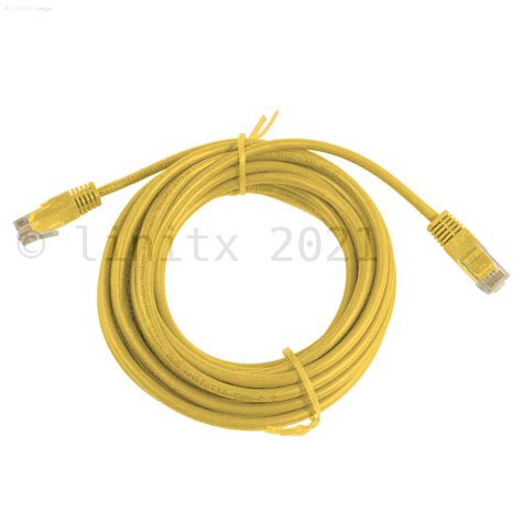 LinITX Pro Series CAT E UTP Yellow Patch Cable M