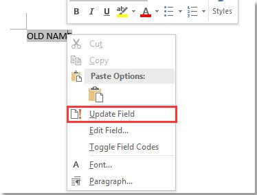 How To Insert Field Codes In To A Document In Word Add Page Numbers To A Header Or Footer