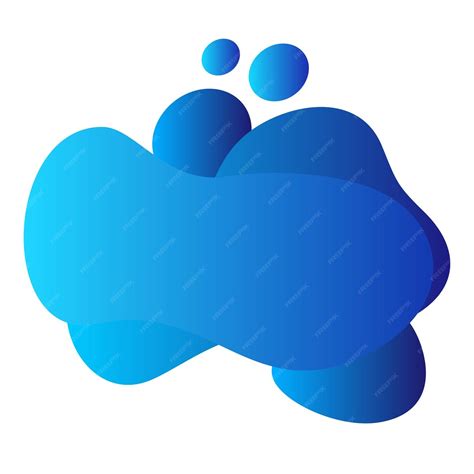 Premium Vector Abstract Liquify Fluid Shape Gradient Color Background