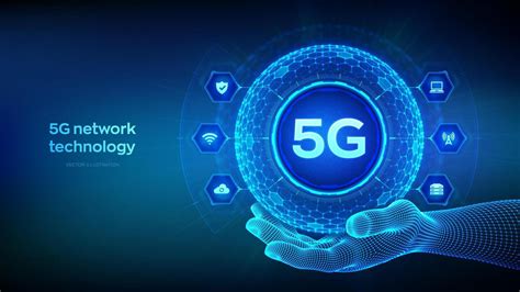 5g network wireless systems internet of things technology concept in