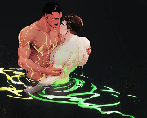 Hal Jordan And Sinestro Dc Comics And More Drawn By Ykro Danbooru