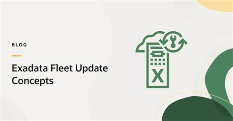 Oracle Database On Linkedin Oracle Exadata Fleet Update Helps You