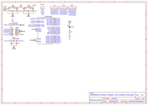 Arduino Standalone 3º Bimestre Easyeda Open Source Hardware Lab