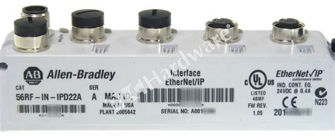 Plc Hardware Allen Bradley 56rf In Ipd22a Rfid Ethernet Interface 13 56mhz