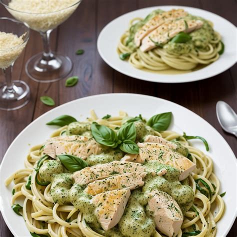 Creamy Pesto Chicken Alfredo Raicipe Helps You To Spice Your Day