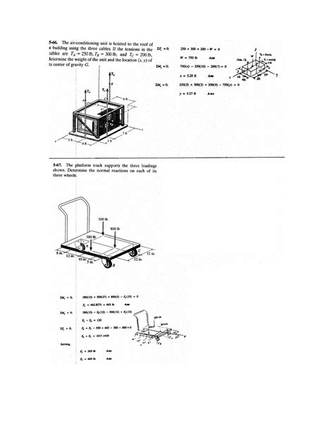 solved assignment 16 engineering statics engr 210 docsity