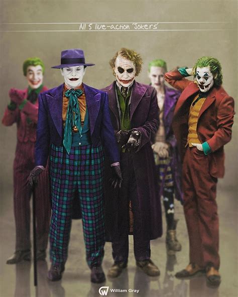 Here Is A Quick Edit Of All 5 Confirmed Jokers Throughout Film History