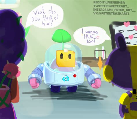 25 Best Pictures Brawl Stars Sprout Voice Sprout Brawl Stars Fanart