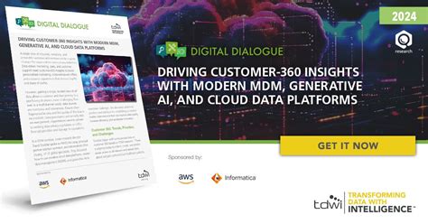 Tdwi On Linkedin Tdwi Digital Dialogue Driving Customer 360 Insights