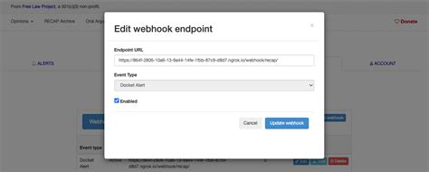 Webhook Api