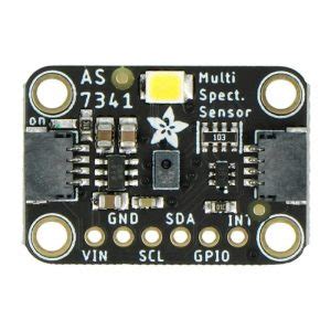 Buy Adafruit AS7341 10 Channel Light Color Sensor Breakout STEMMA QT Qwiic Online At Robu In