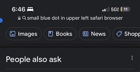 Does Anyone Know What This Small Blue Dot Is And How To Get Rid Of It Riphone