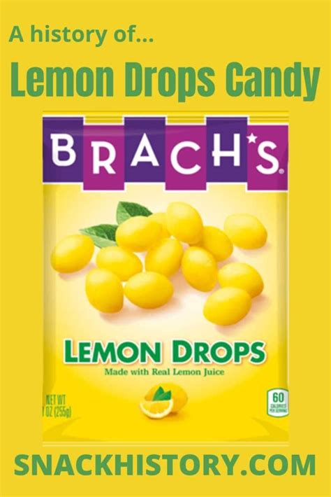 Lemon Drops Candy Sweet Tangy And Zesty Vintage Flavors Snack History