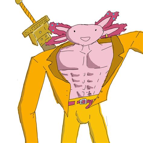 Oc Axolotl 2 By Orangeincup On Deviantart