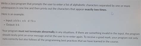 Solved Write A Java Program That Prompts The User To Enter A