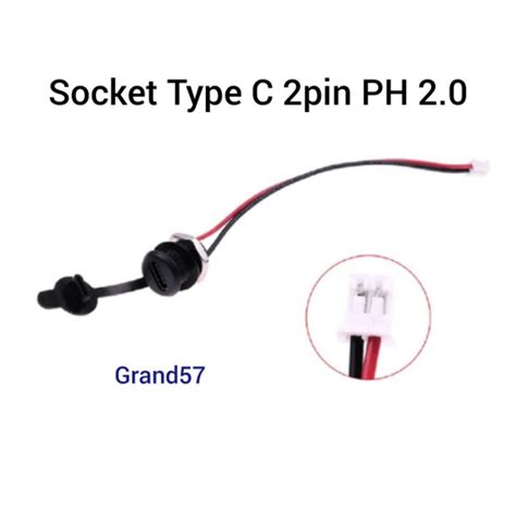 Jual Konektor Socket Usb Type C Tipe C Female Soket Pin Ph Charging Shopee Indonesia