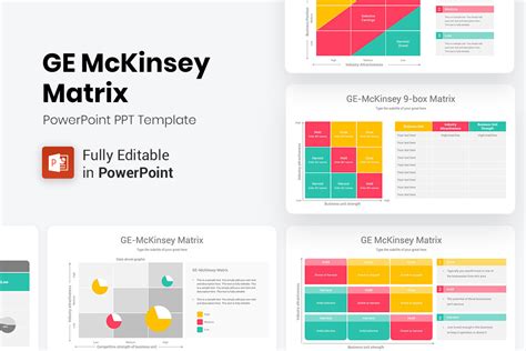 GE McKinsey Matrix PowerPoint Template Nulivo Market