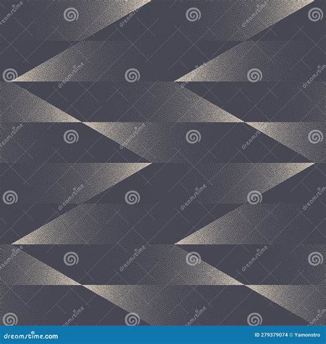 Zigzag Structure Ultramodern Seamless Pattern Vector Dynamic Abstract Background Stock Vector