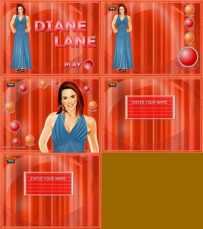 Swfchan Diane Lane Dress Up Game Swf