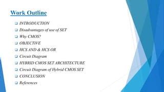 Hybrid CMOS SET Based Expandable Hardware PPTX