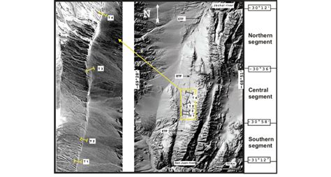 Satellite Image Left And Digital Elevation Model Right Image From