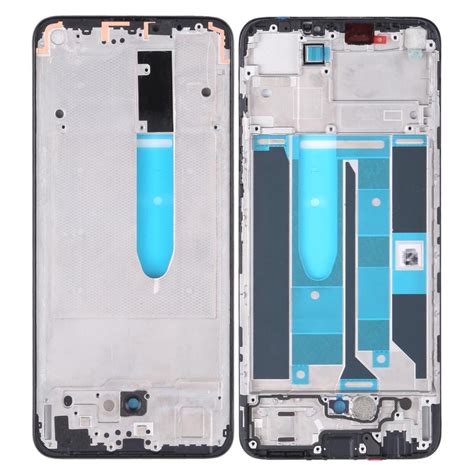 LCD Frame Middle Chassis For Realme 8 Black By Maxbhi Com