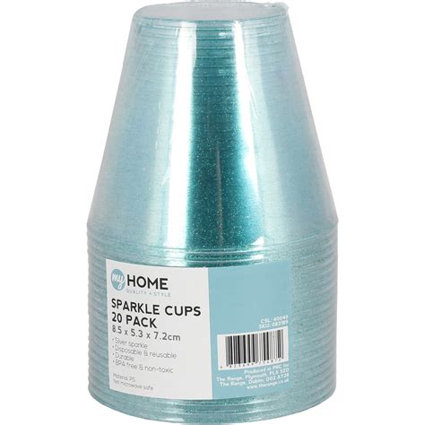Pack Of 20 Sparkle Cups