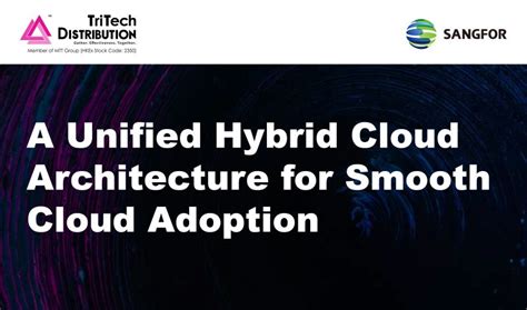 Tritech Distribution Limited On Linkedin Mttg Tt Tritech Sangfor Hybridcloudarchitecture