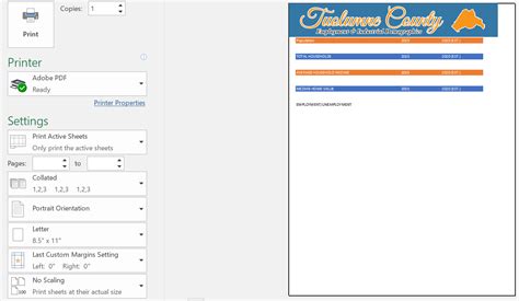 printing remove excel border on the right for printout super user