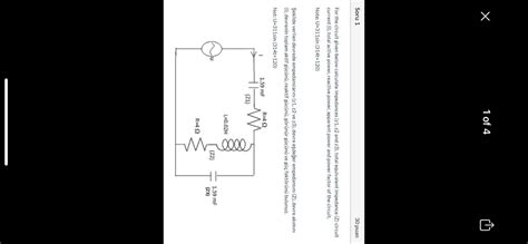 Solved For The Circuit Given Below Calculate Impedances Chegg