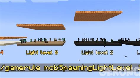 Mob Spawning Light Level 1171 1165 Моды на Майнкрафт Geroncraft