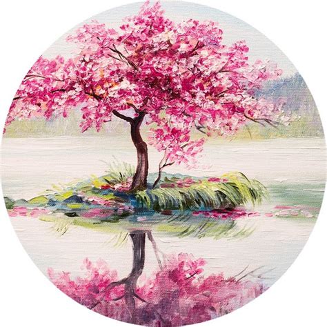 Pink Tree Rond Bol Com