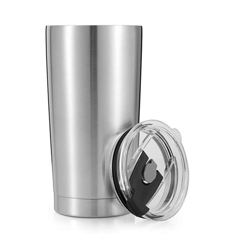 Strong 14 Oz Coffee Mug With Lid Stainless Steel Everich