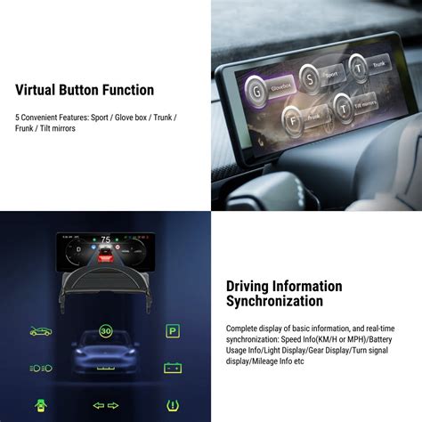 62 Dashboard Screen Display For Tesla Model 3model Y