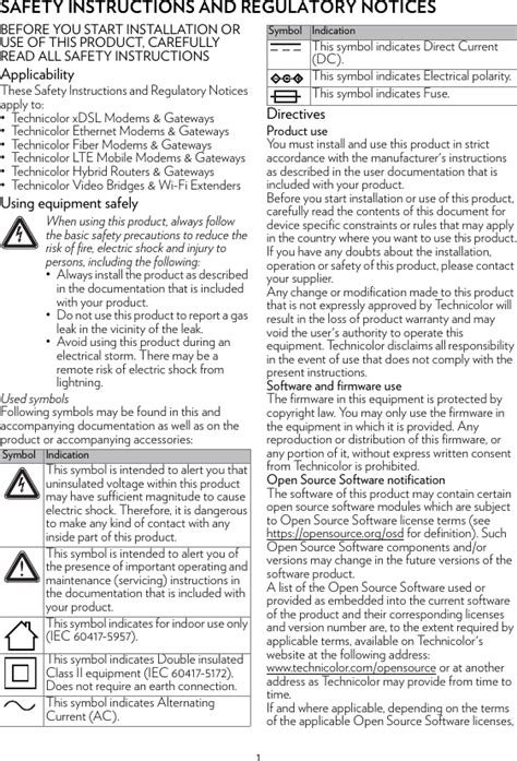 Technicolor Delivery Technologies Belgium OWA0130 Technicolor Wi Fi Video Bridge Extender User