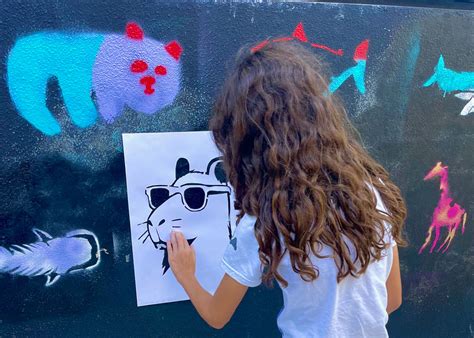 Sixth Grade Stencil Graffiti Art News Shorecrest Preparatory School