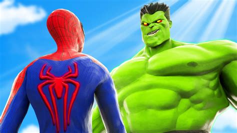 The Incredible Hulk Vs Spiderman