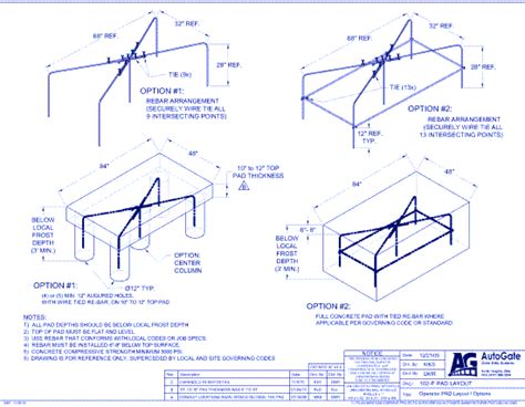 Operator Pad Layoutoptions Autogate Inc Caddetails Operator Pad Layoutoptions Autogate Inc Caddetails