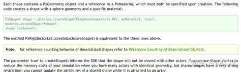 Physx Api
