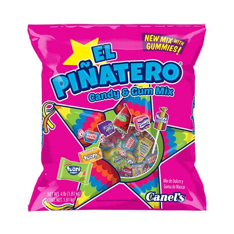 Canels El Pinatero Pinata Party Candy Mix Assorted Fruit Flavors 4