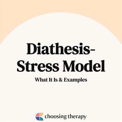 What Is The Diathesis Stress Model