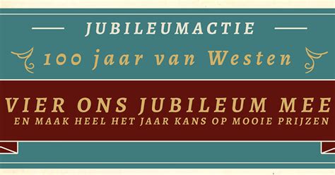 100 Jaar Van Westen 100 Jaar Van Westen