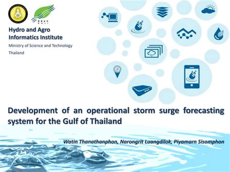 Dsd Sea 2018 Development Of An Operational Storm Surge Forecasting