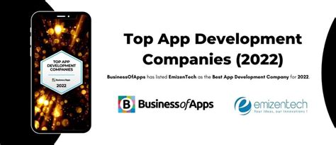 Emizentech Listed Among The Top App Development Companies 2022